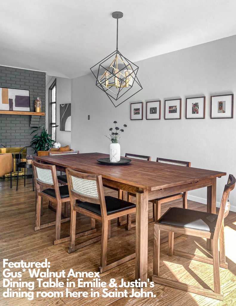 Gus* Annex Dining Table: make room for your friends!